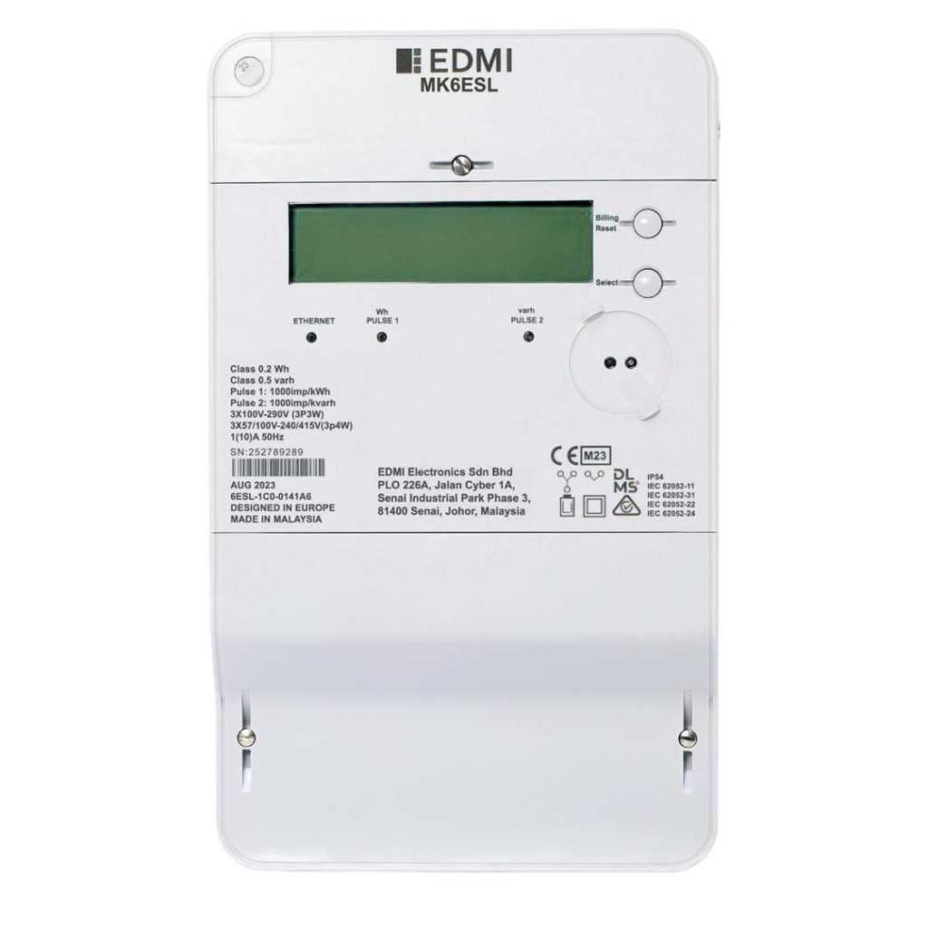 Mk6ESL – Three Phase Smart Meter - INFINITY EGYPT